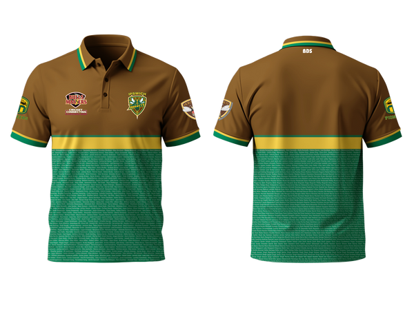ROWAN LUTTER (match worn playing shirt) - 2025 Cricket Ipswich Invitat ...