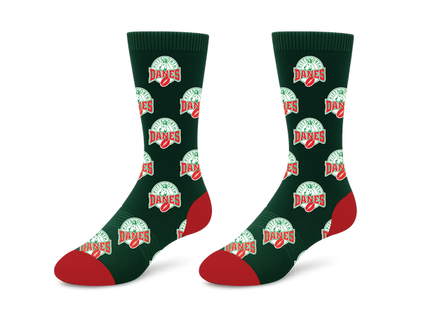 PITTSWORTH DANES JUNIOR FOOTBALL CLUB - CREW SOCKS – Blue Dogs Sports